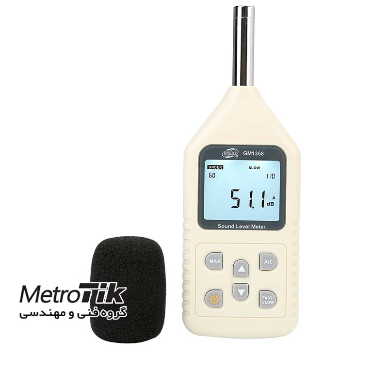 دسیبل dB سنج بنتک BENETECH GM1358 | متروتیک
