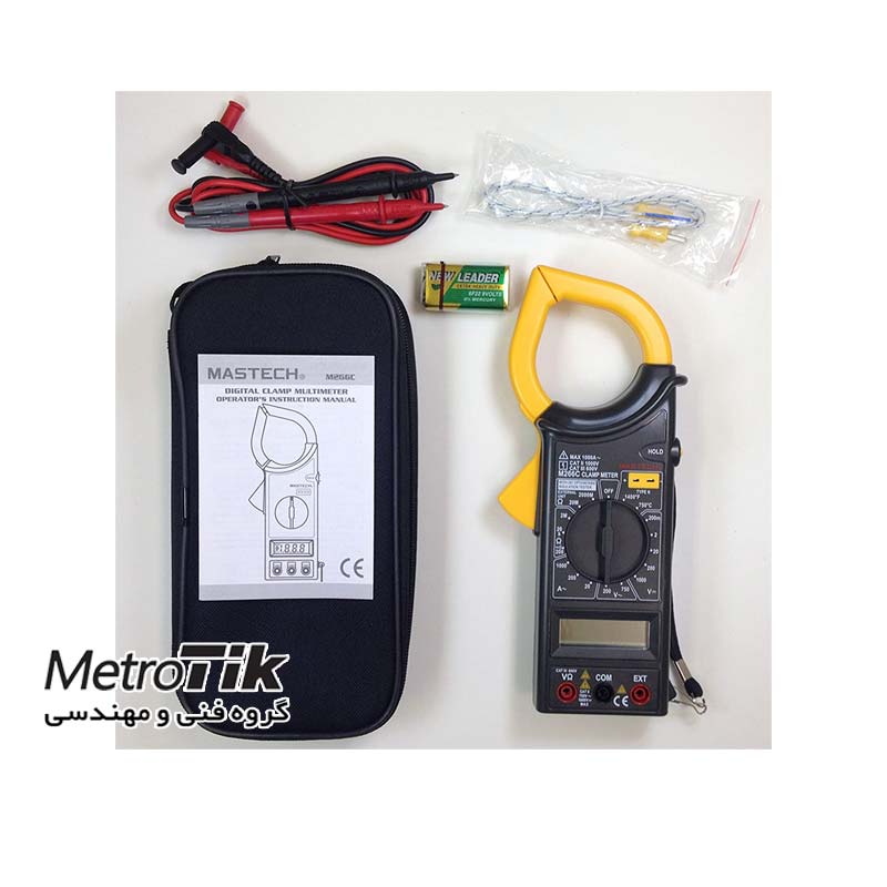 کلمپ جریان و تستر عایق مستک MASTECH MS266C | متروتیک