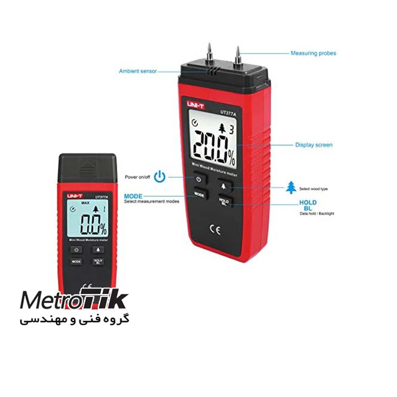 فروش ویژه و آنلاین رطوبت سنج چوب یونیتی UNI-T UT377A | متروتیک