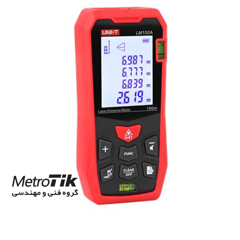 حراج استثنائی متر لیزری 100 یونیتی UNIT LM100A | متروتیک