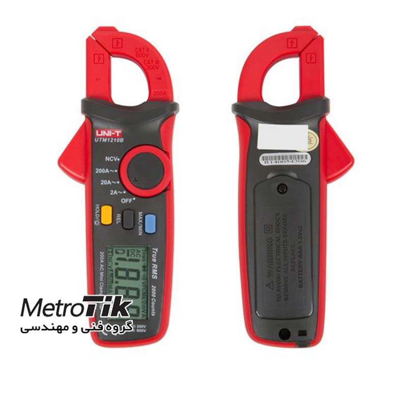 قیمت مینی کلمپ امپرمتر True RMS یونیتی UNIT UT210B | متروتیک