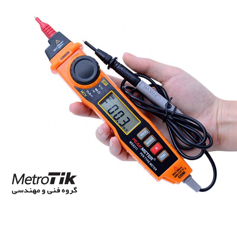 مولتی متر قلمی پیک متر PEAKMETER PM8211 | متروتیک