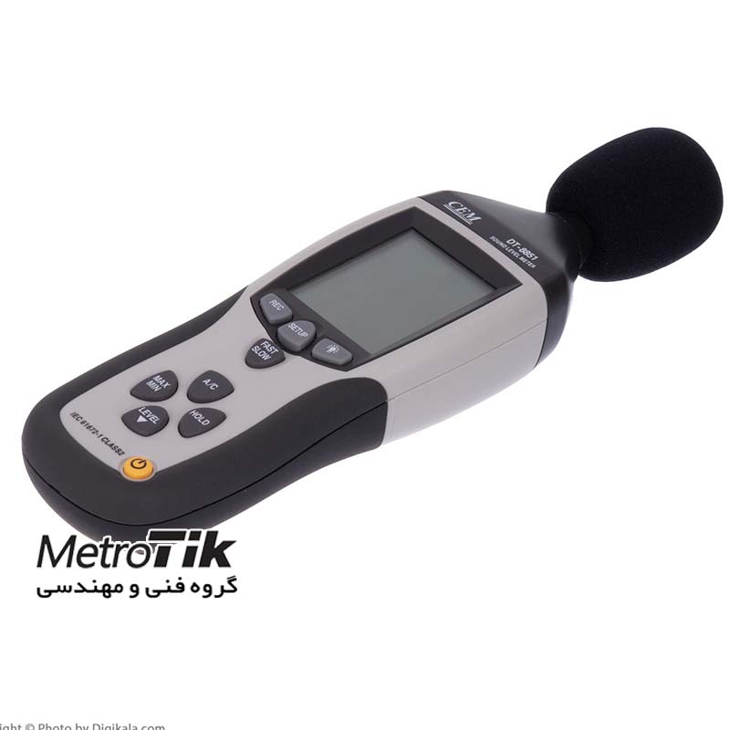 فروش انلاین صوت سنج دیجیتال سم CEM DT-8851 | متروتیک