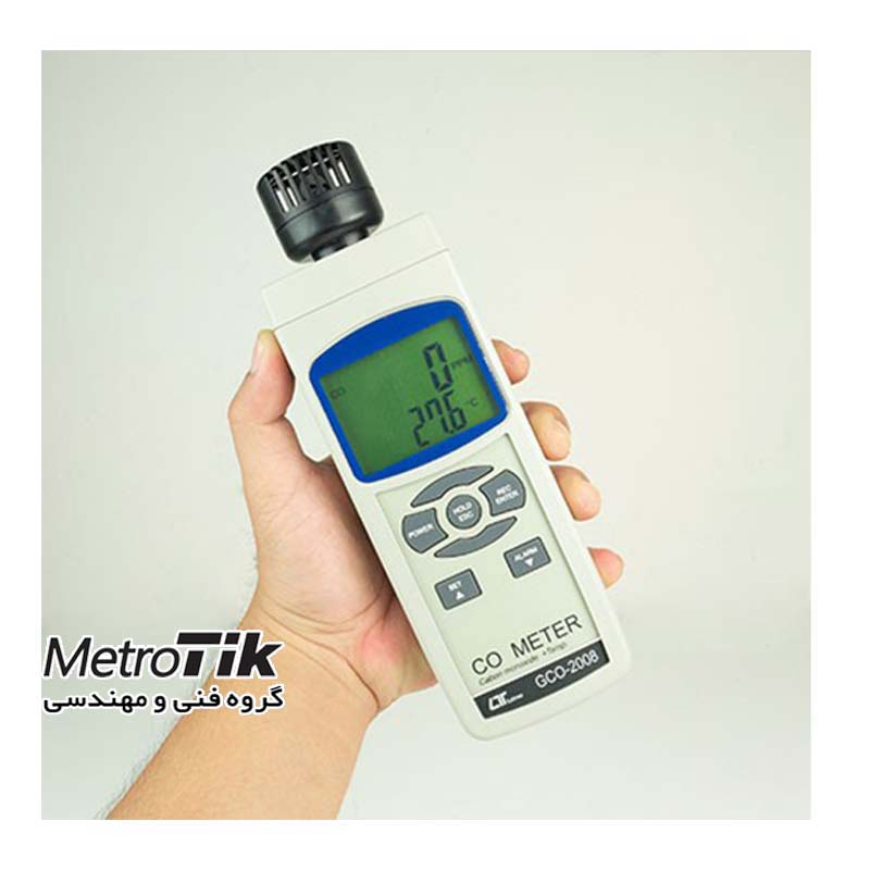 قیمت اندازه گیری CO محیط لترون LUTRON GCO-2008 | متروتیک