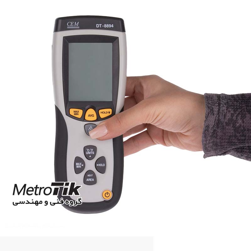 بادسنج، دبی سنج و ترمومتر لیزری سی ای ام CEM DT-8894 | متروتیک