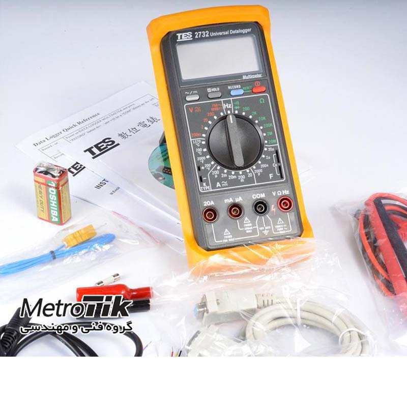 فروش استثنائی مولتی متر و دیتالاگر تس TES 2732A | متروتیک