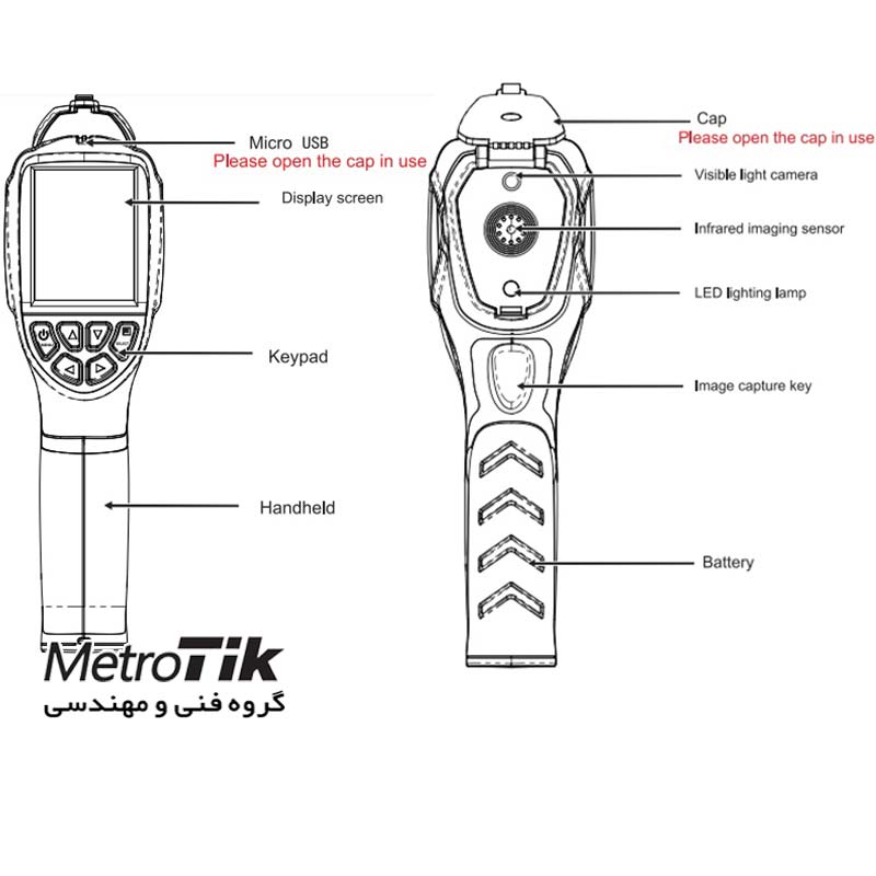تخفیف ویژه دوربین حرارتی وینتکت WINTACT WT3160 | متروتیک