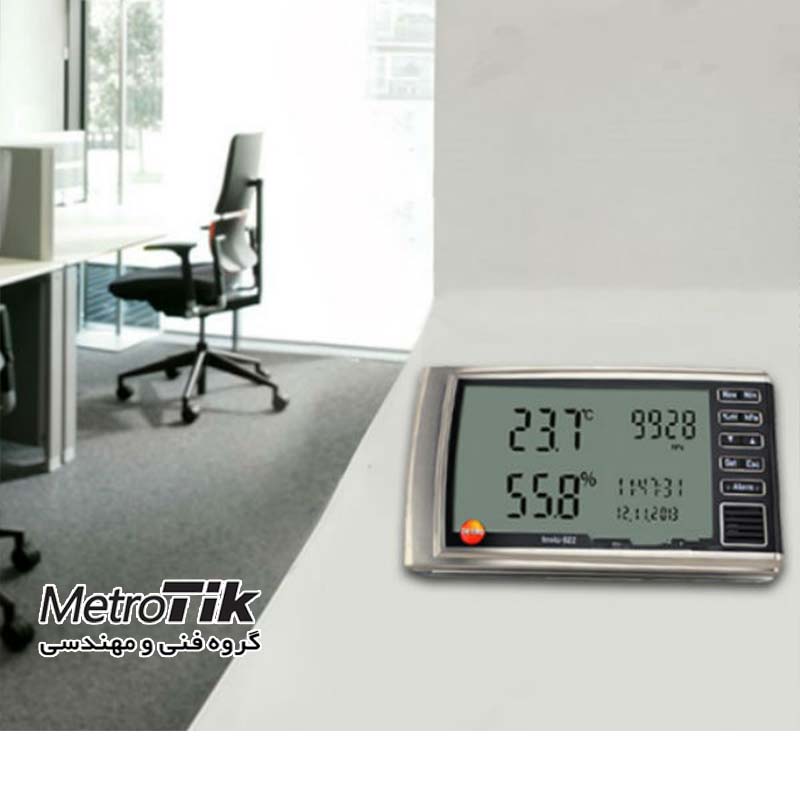قیمت دما ، رطوبت و فشار سنج محیطی تستو TESTO 622 | متروتیک