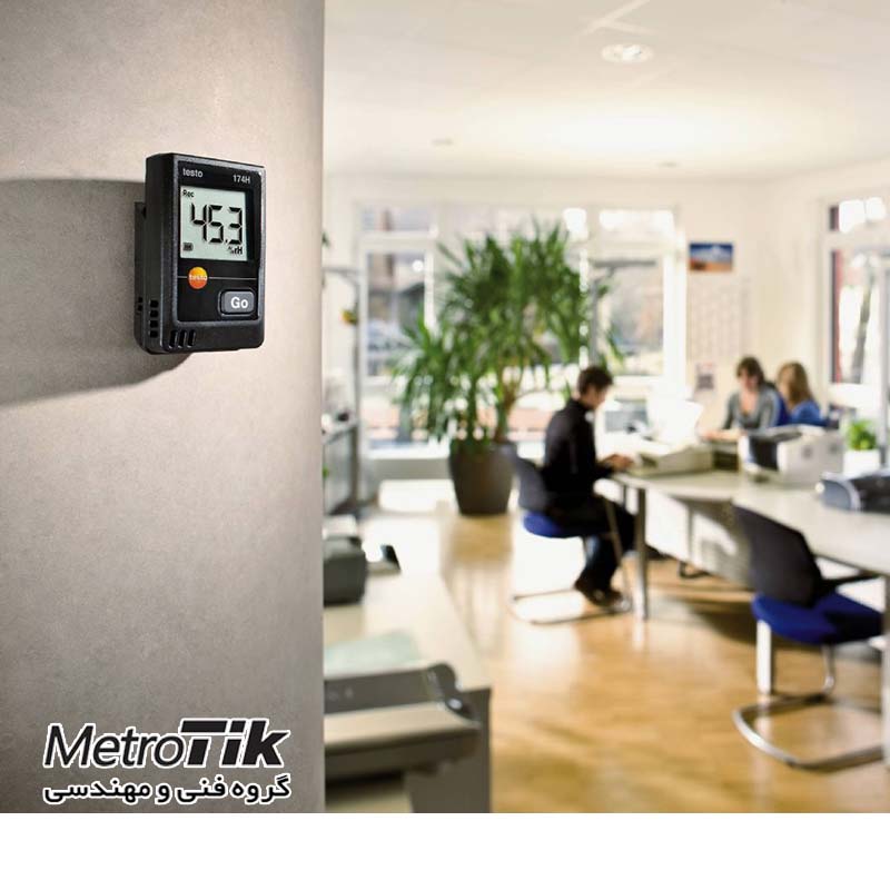 حراج ویژه ترموگراف دما و رطوبت تستو TESTO 174H | متروتیک