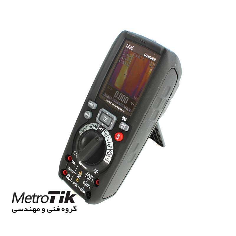 قیمت مولتی متر صنعتی و دوربین حرارتی 260 درجه سم CEM DT9889 | متروتیک