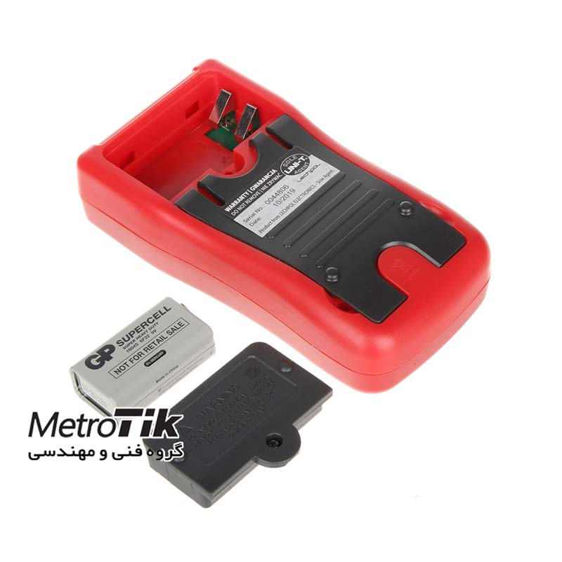 اهم متر و تستر باتری 9 و 1.5 ولتی یونیتی UNIT UT132B | متروتیک