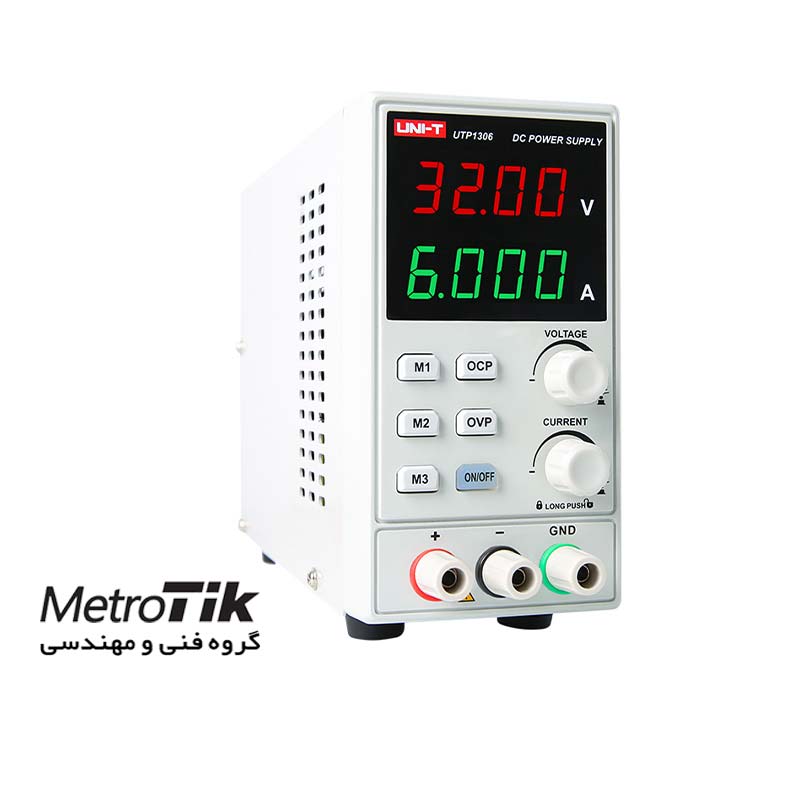منبع تغذیه تک کاناله سوئیچ دار DC یونیتی UNI-T UTP1306 | متروتیک