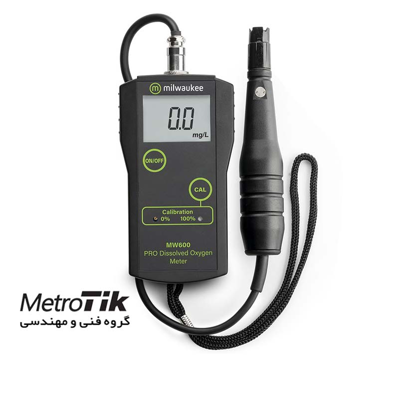 اکسیژن متر پرتابل میلواکی MILWAUKEE MW600 PRO | متروتیک