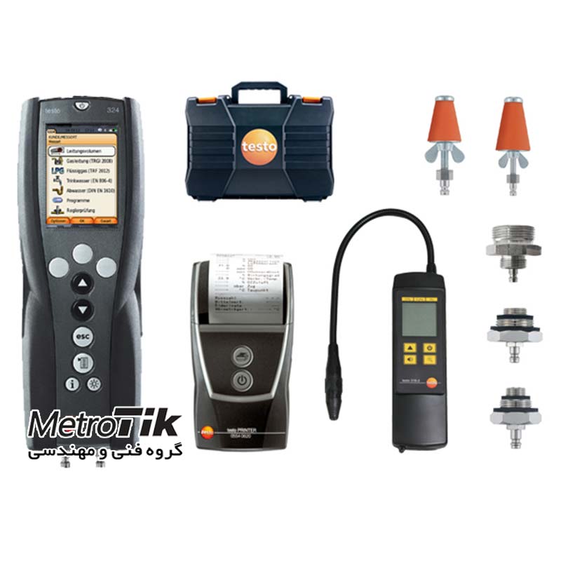 حراج نشت یاب گاز و و اب تستو TESTO 324 | متروتیک