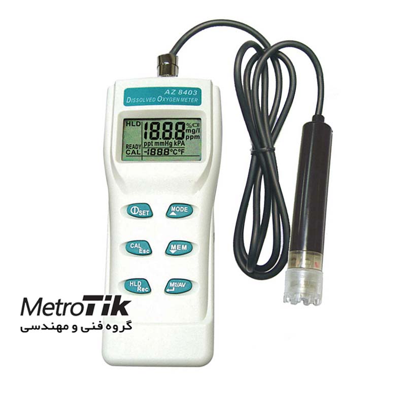 حراج اکسیژن متر محلول در اب ای زد AZ 8401 | متروتیک