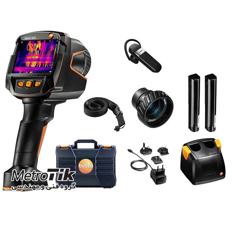 دوربین حرارتی 640 در 480 پیکسل تستو TESTO 883 | متروتیک