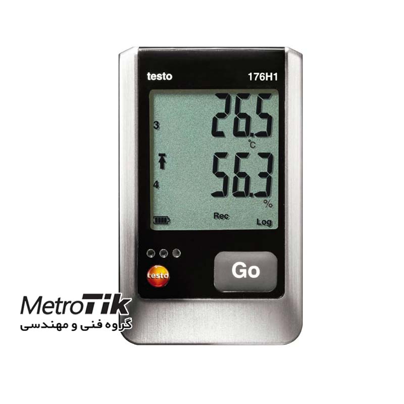 قیمت ترموگراف دما و رطوبت چهار کانال تستو TESTO 176 H1 | متروتیک