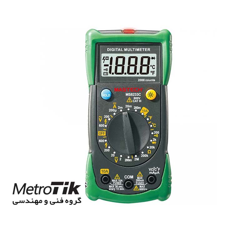 حراج ویژه مولتی متر True RMS دیجیتال کیوریتسو KYORITSU 1051 | متروتیک